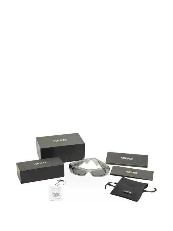 Versace 4481 Logo-print Sunglasses