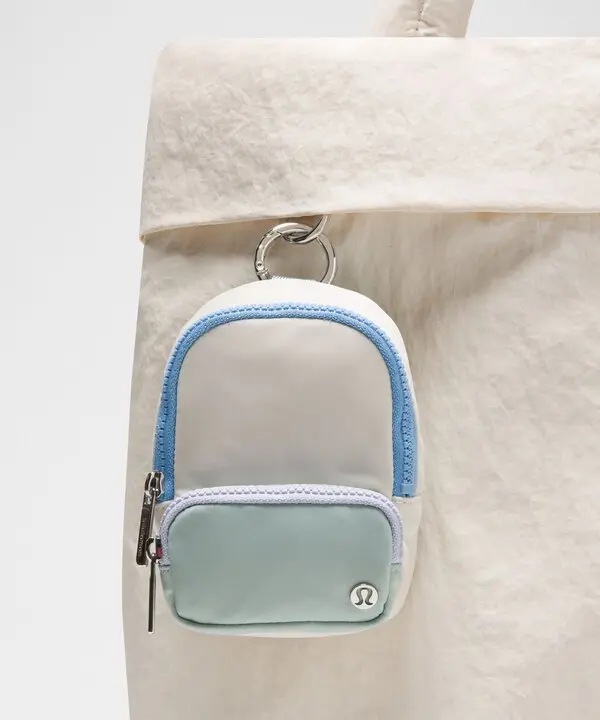 Lululemon Everywhere Backpack Nano - Light Ivory/pelican/sinatra Blue/silver