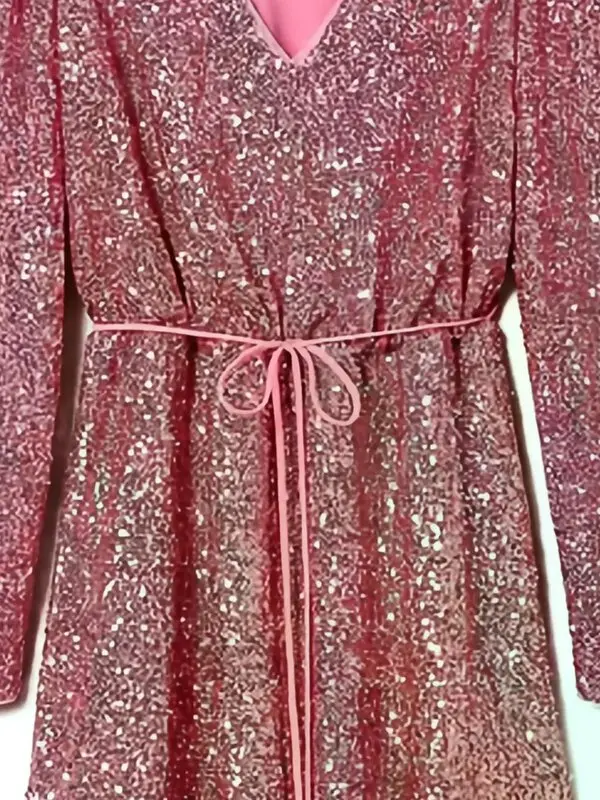 TWINSET Sequin Embellished Mini Dress