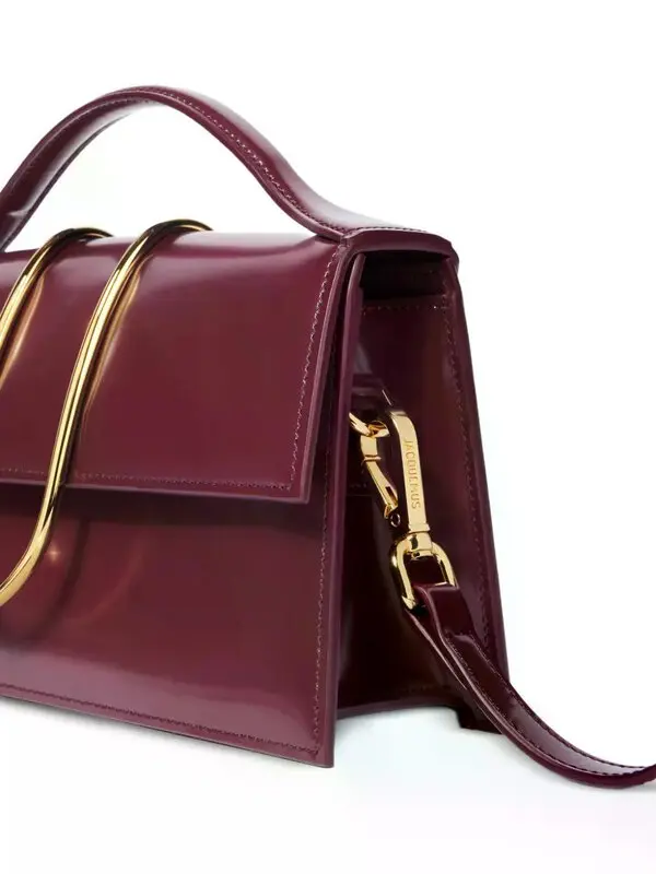 Jacquemus The Large Bambino Top Handle Bag - Red