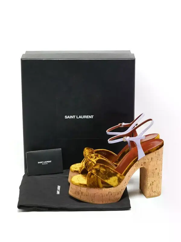 Saint Laurent Block-heel Sandals