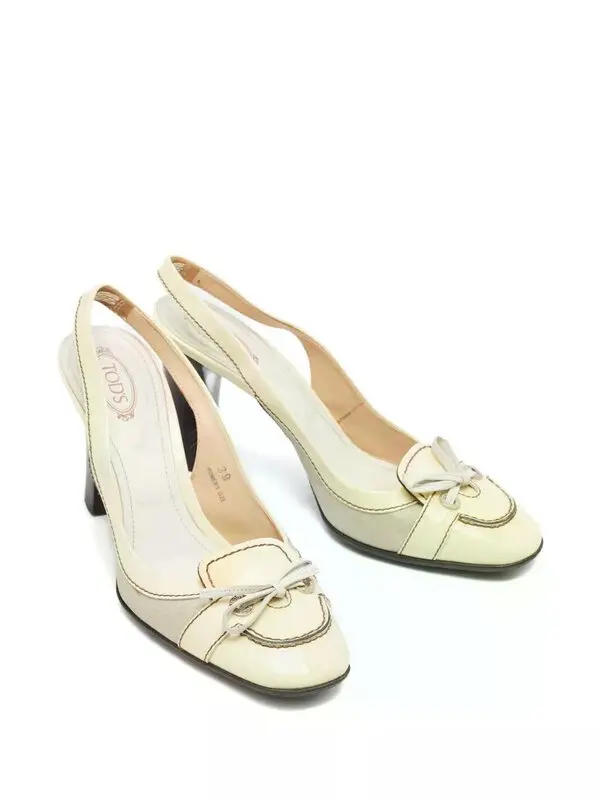 TOD'S Leather Slingback Pumps