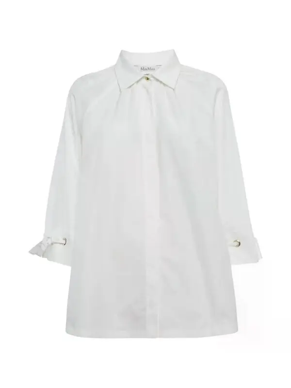 Max Mara Tie-sleeve Blouse