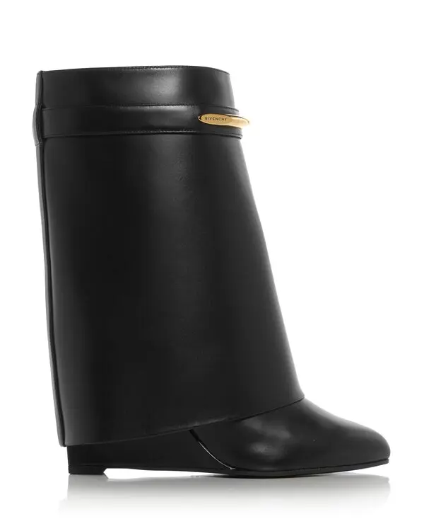 Givenchy Shark Ankle Boots - Black