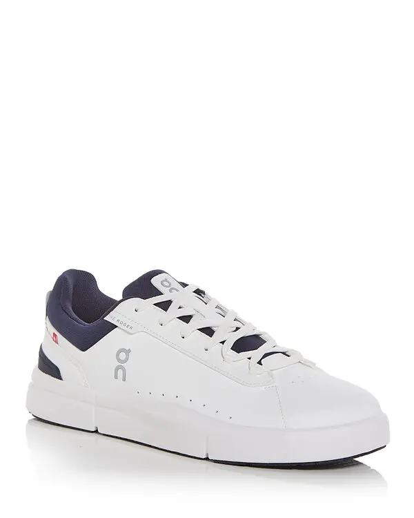 On The Roger Advantage Low Top Sneakers - White Midnight