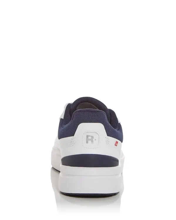 On The Roger Advantage Low Top Sneakers - White Midnight