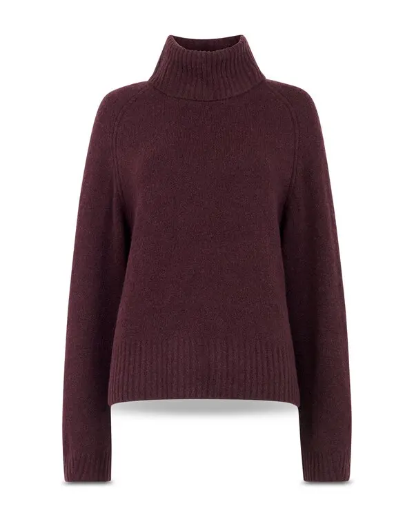 Whistles Turtleneck Knit Sweater