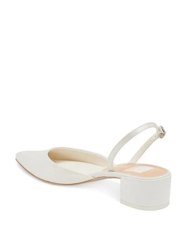 Dolce Vita Carel Slingback Pumps - True White