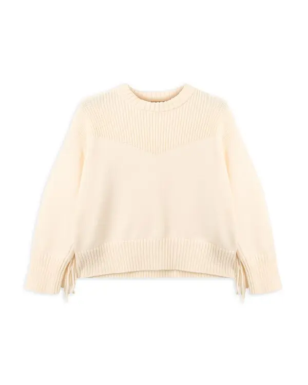 Whistles Fringe Rib Pullover