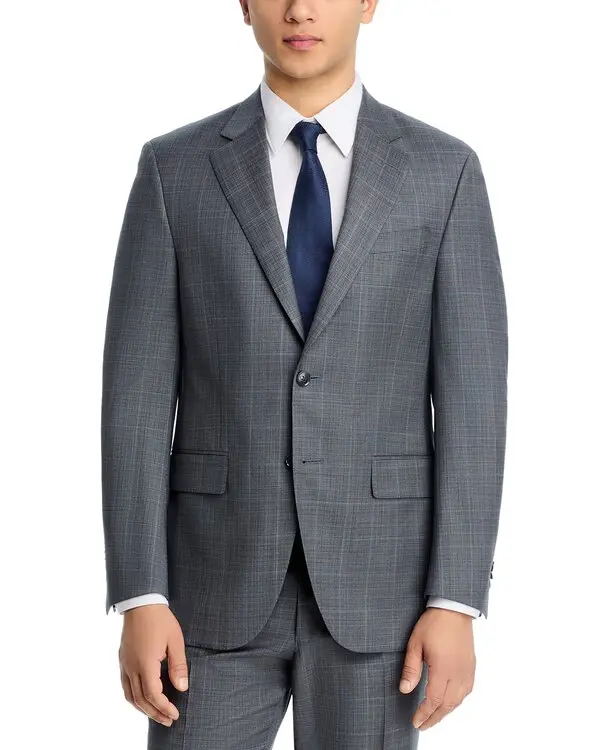 Peter Millar Flynn Shark Tonal Windowpane Classic Fit Suit