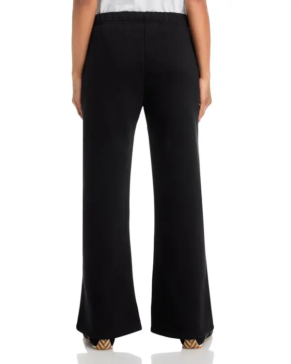 Aqua Rose Skull Wide Leg Sweatpants