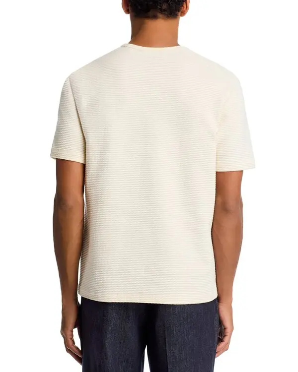 FRAME Jacquard Stripe T-shirt - Cream