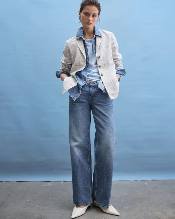 Rag & Bone Connie Denim Shirt - Everglade