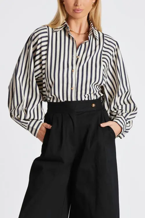 BISHOP + YOUNG Aly Dolman Sleeve Striped Top