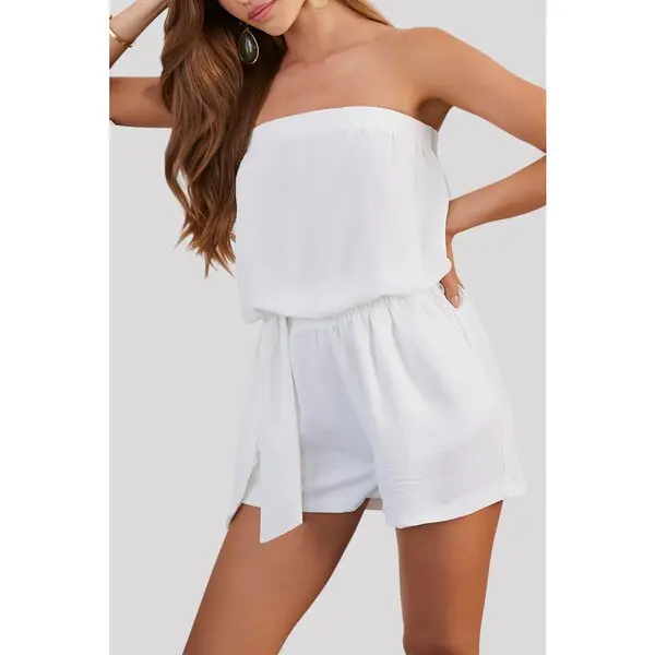 BISHOP + YOUNG Mila Romper - White