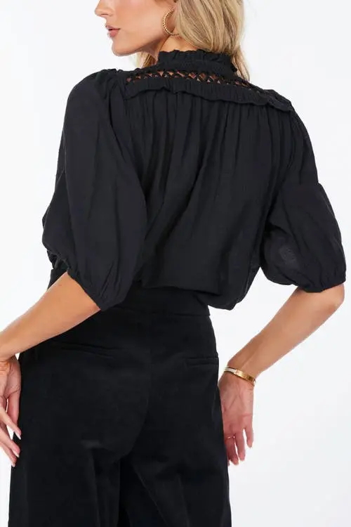 BISHOP + YOUNG Chelsea Detail Blouse