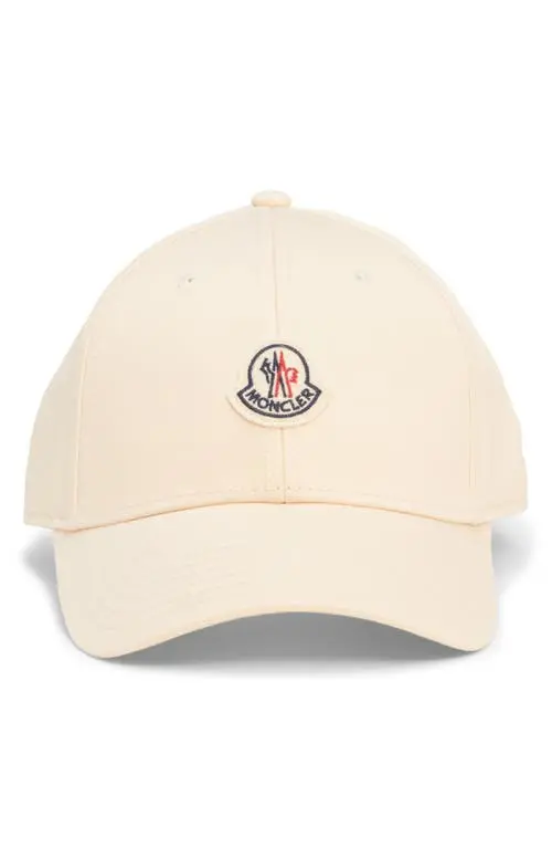 Moncler Archive Dna Cotton Twill Baseball Cap - Neutral