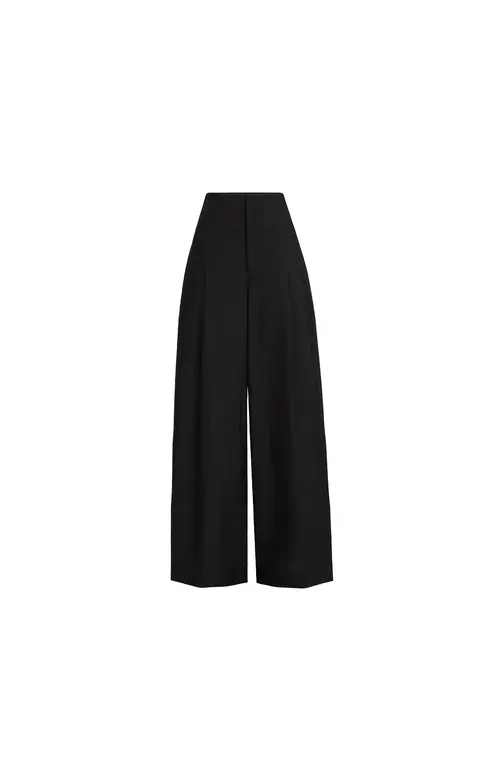 Brunello Cucinelli Wide-leg Techno Cotton Poplin Trousers