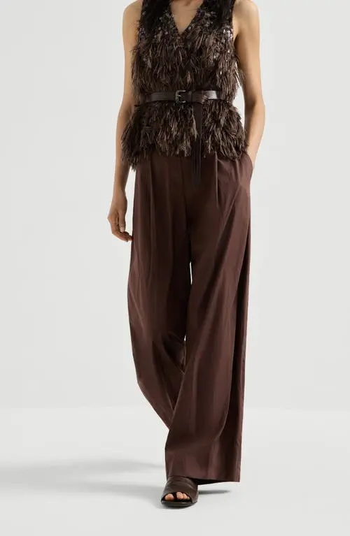 Brunello Cucinelli Wide Trousers
