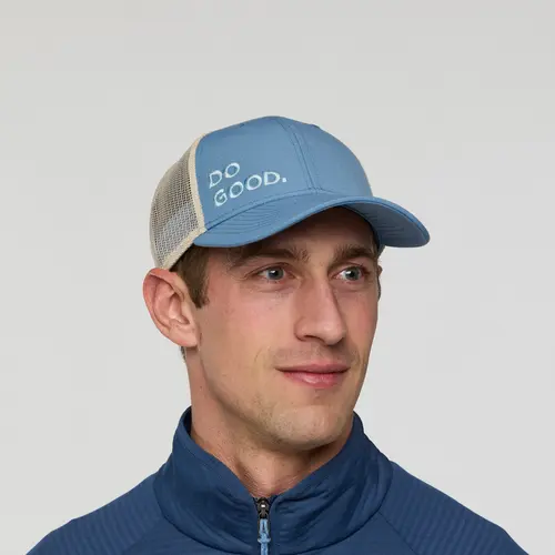 COTOPAXI Embroidered Trucker Hat - Fjord
