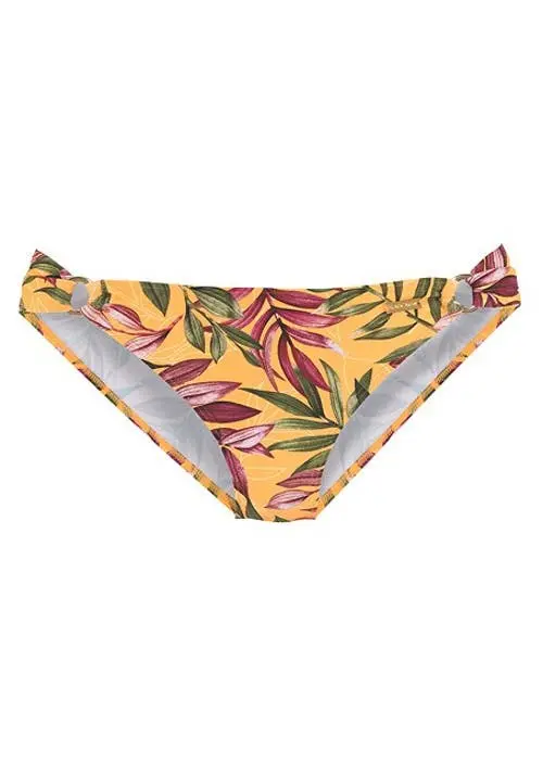 LASCANA Tropical Print Bikini Bottom