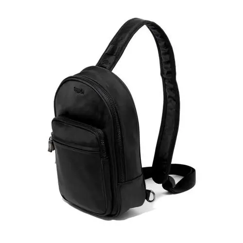 BAGGALLINI Waverly Sling Bag - Black Twill