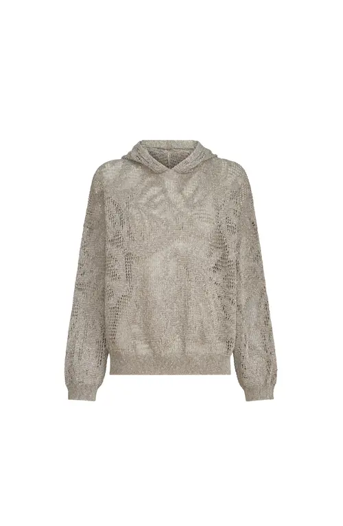 Brunello Cucinelli Water Lilies Knit Sweater