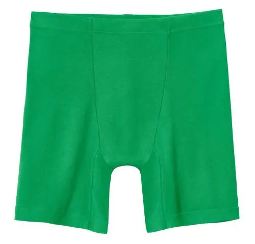 CITY THREADS USA-MADE 100% Organic Cotton Athletic Boxer Briefusa-made - Elf Green