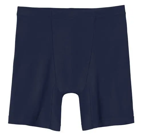 CITY THREADS USA-MADE 100% Organic Cotton Athletic Boxer Briefusa-made - Navy