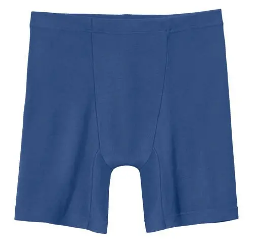 CITY THREADS USA-MADE 100% Organic Cotton Athletic Boxer Briefusa-made - Smurf