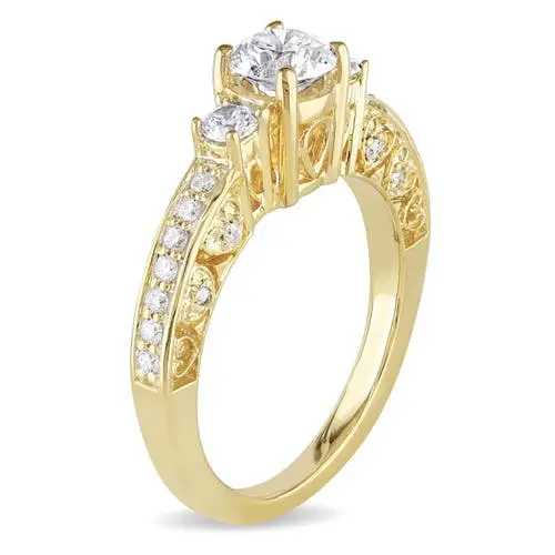 JULIANNA B. Diamond Ring 10k Gold