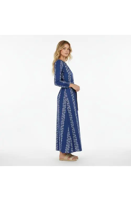 MER ST. BARTH Anouk Kaftan - Navy