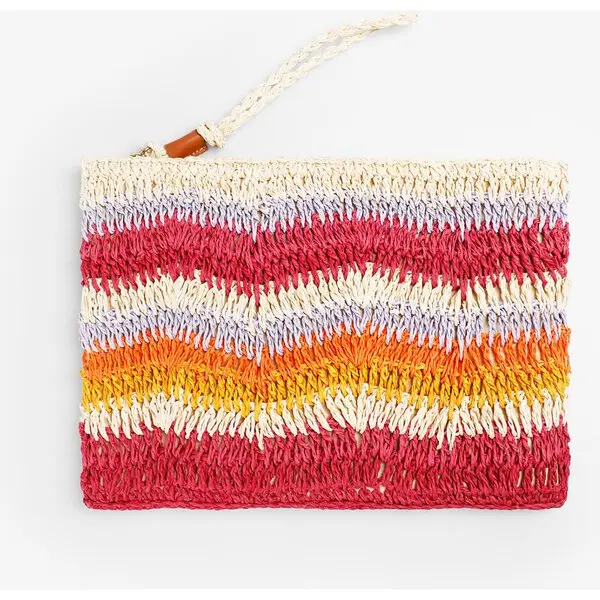 SCALPERS Raffia Coin Purse