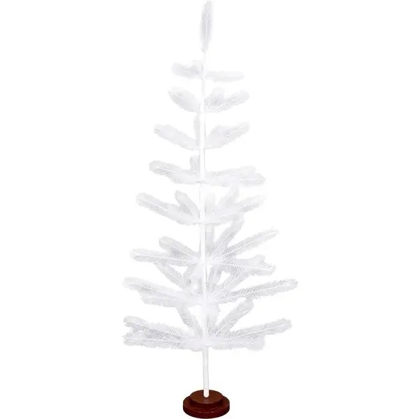 CAROL & FRANK 48" X 16" Pampas Tree Figurines - White