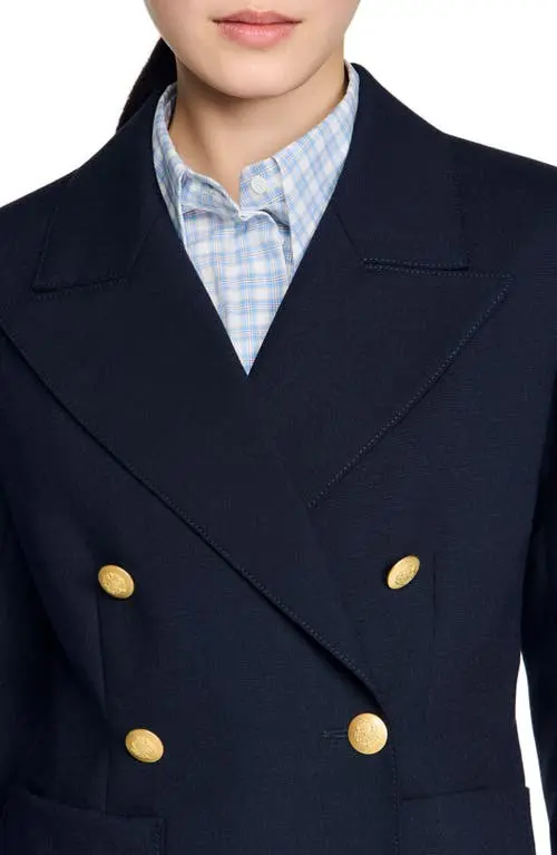 Sandro Slim-fit Wool Suit Jacket