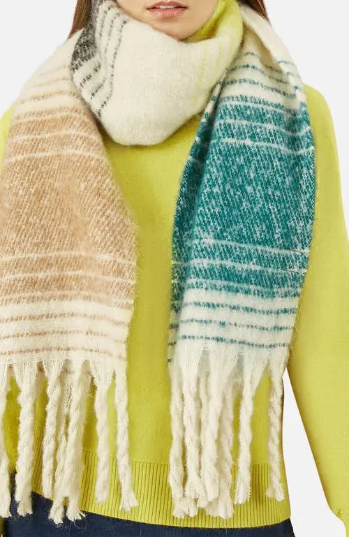 YUMI Super Fluffy Scarf - Multi-colour