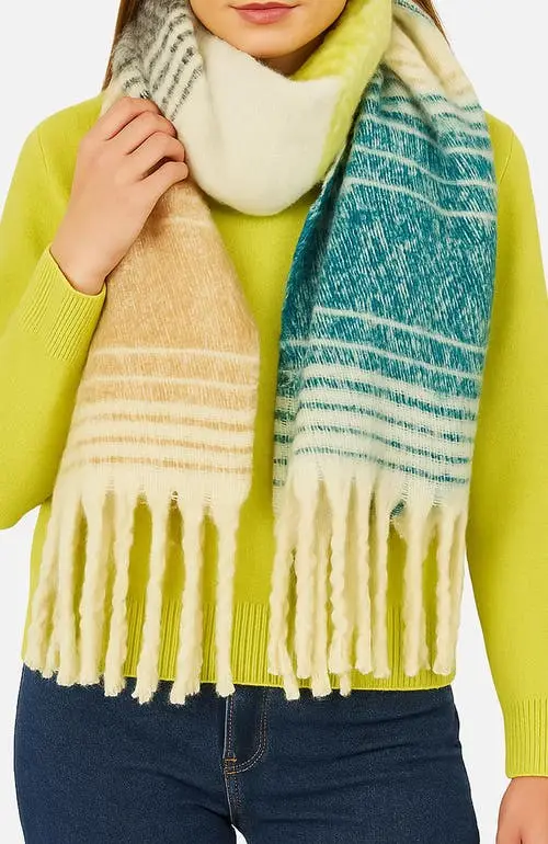 YUMI Super Fluffy Scarf - Multi-colour
