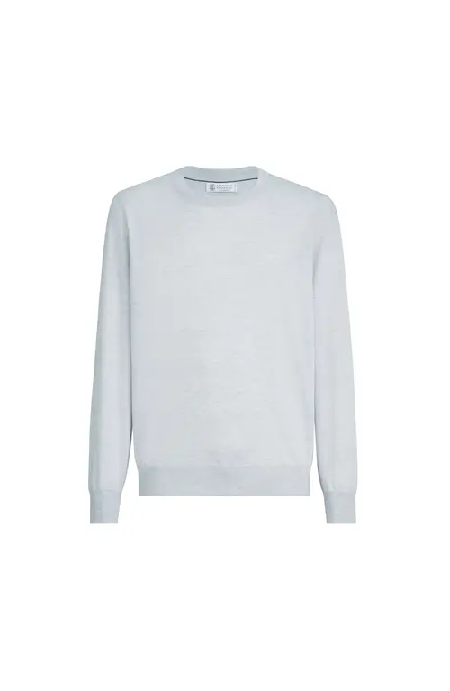 Brunello Cucinelli Lightweight Cashmere And Silk Sweater