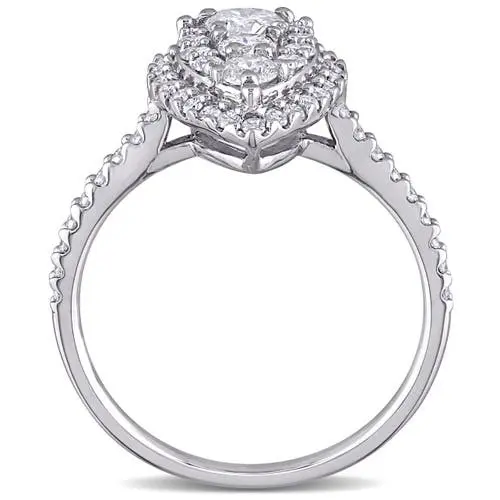 JULIANNA B. 1 Ct. T.w. Diamond Pear Halo Ring