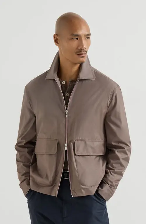 Brunello Cucinelli Unlined Outerwear Jacket - Hazelnut