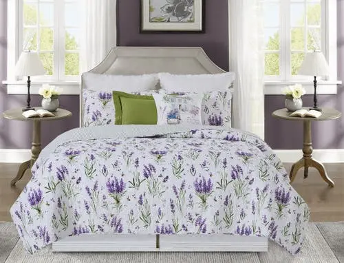 C&F HOME Lavender Fields Quilt Bedding Collection