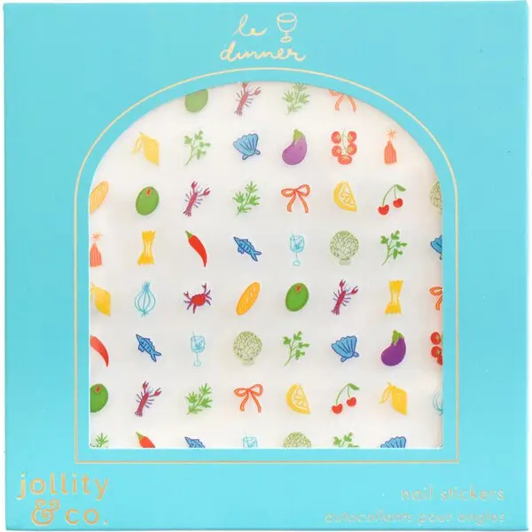 JOLLITY & CO Le Dinner Nail Stickers - Savory