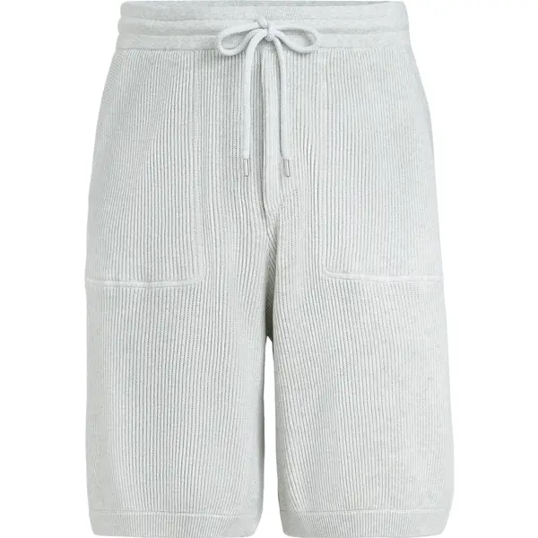 Brunello Cucinelli Knitted Bermuda Shorts - Fog