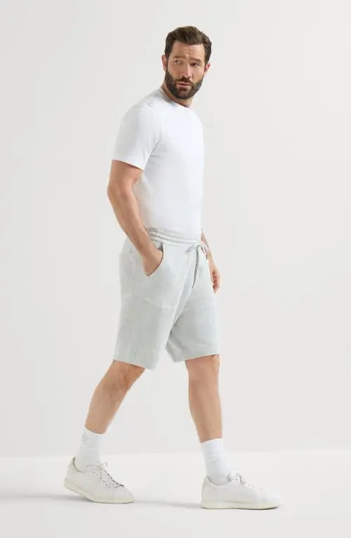 Brunello Cucinelli Knitted Bermuda Shorts - Fog