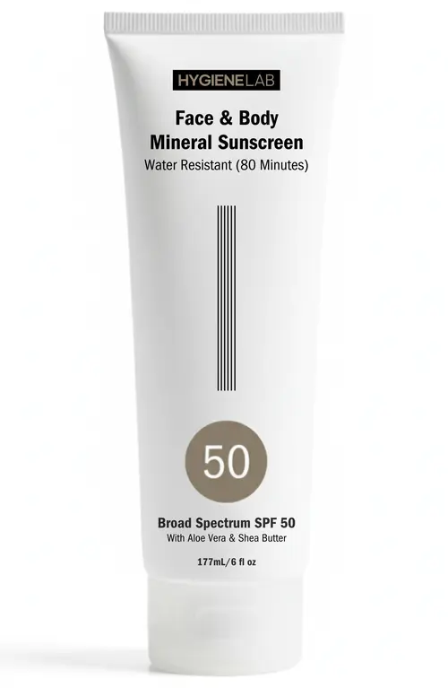 HYGIENELAB Fragrance-free Mineral Spf 50 Face & Body Sunscreen - Neatral