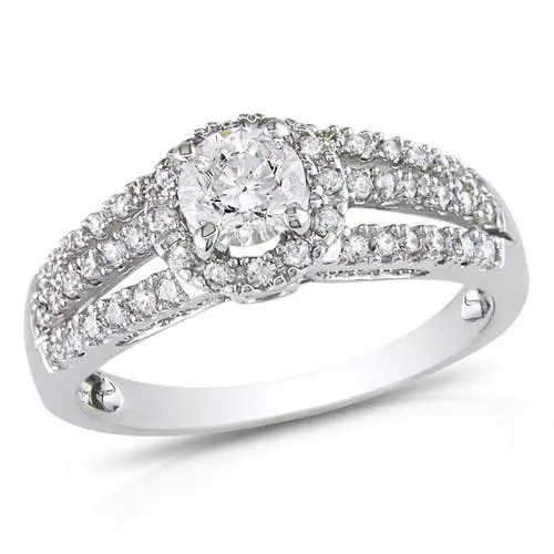 JULIANNA B. Diamond Engagement Ring - 14k White Gold