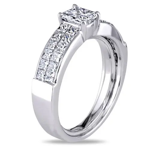 JULIANNA B. Diamond Princess-cut Engagement Ring
