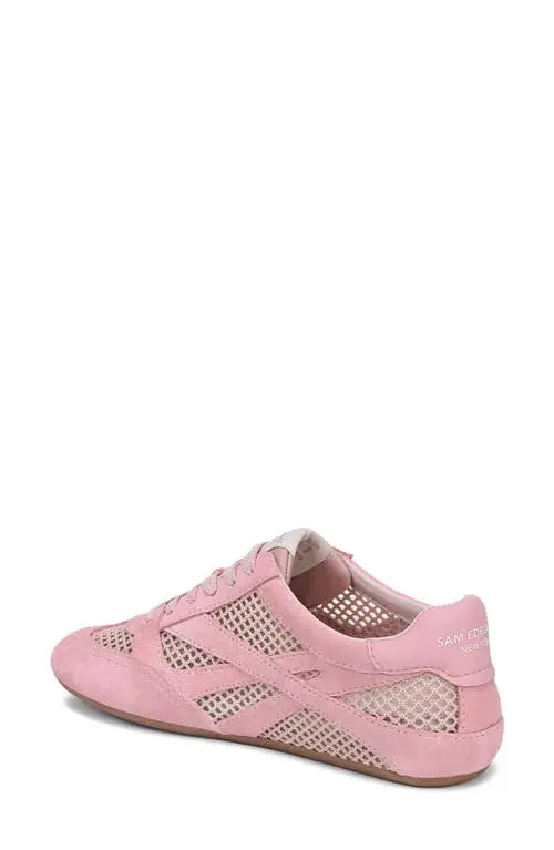 Sam Edelman Tobi Lace-up Sneakers - Primrose Pink/rose Blush
