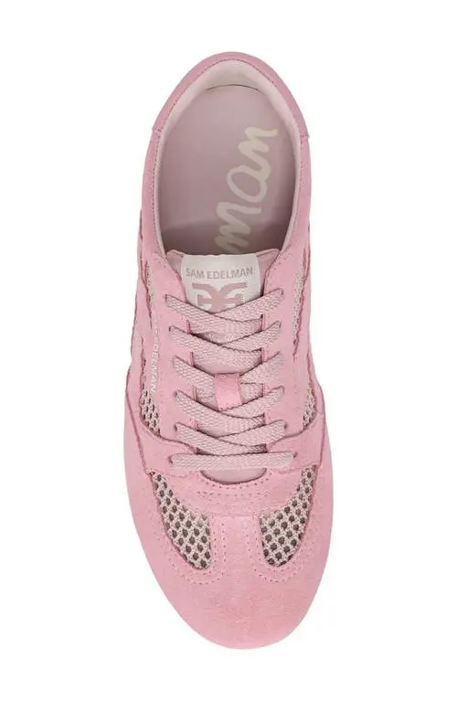 Sam Edelman Tobi Lace-up Sneakers - Primrose Pink/rose Blush