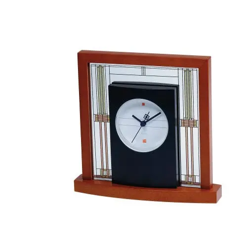 BULOVA CLOCKS Frank Lloyd Wright Willits Table Clock